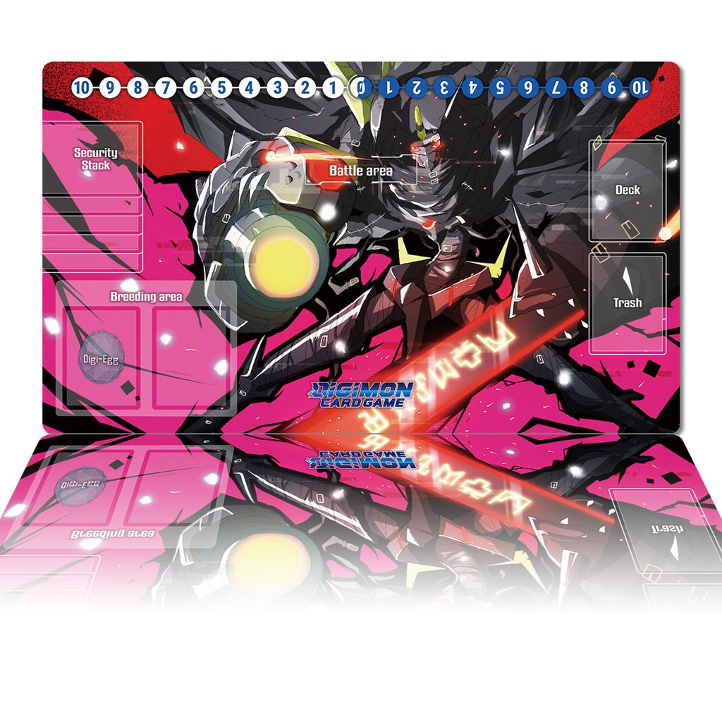 ♠Digimon Playmat DTCG TCG CCG Trading Card Game Board Game Mat Anime ...
