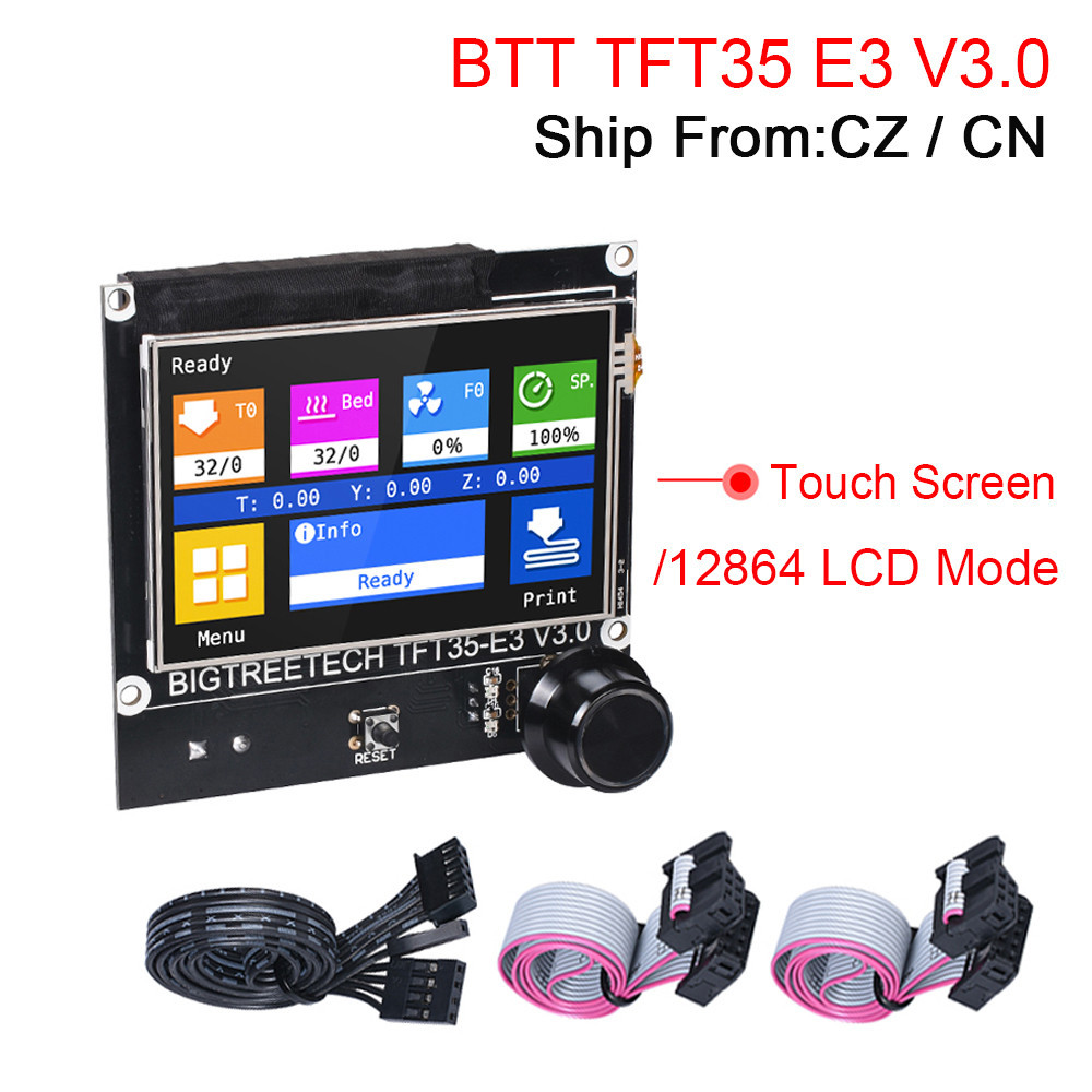 BIGTREETECH TFT35 E3 V3.0 Touch Screen 12864 LCD Display For SKR MINI E3 V2 Ender 3 V2 UpgradeJ ...