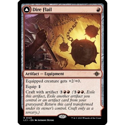 MTG - Dire Flail [LCI] | Shopee Philippines