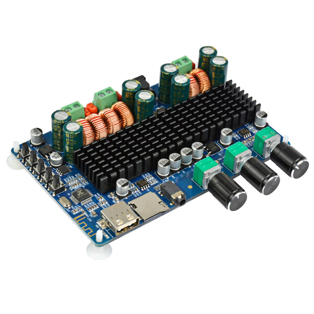 ☁AIYIMA TPA3116 Bluetooth Amplifier Board 100W Sound DigitalAmplifier Subwoofer Amplifiers USB)f