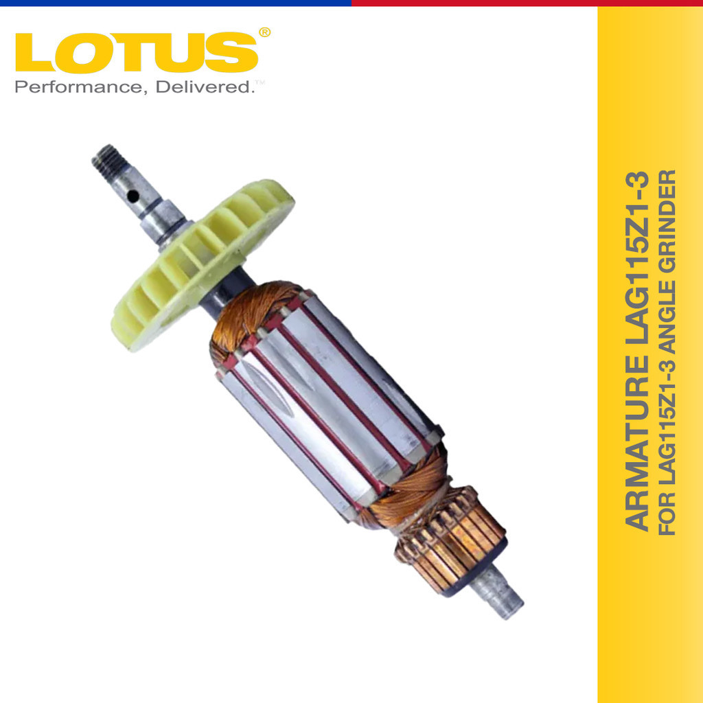 Lotus Armature LAG115Z1-3 - Angle Grinder Spare Parts | Shopee Philippines