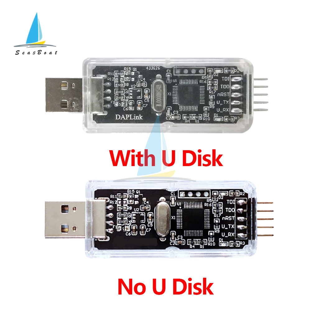 ☈5V to 5V/3V CMSIS DAP/DAPLink Simulator STM32 Debugger Downloader JTAG SWD Serial Port U Disk D ...