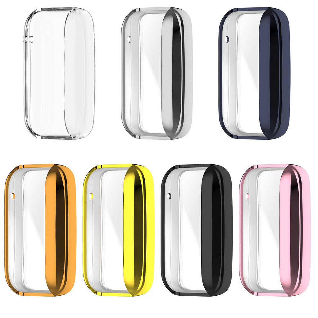 7 Colors Soft Silicone TPU Case Cover Screen Protector Protective ...