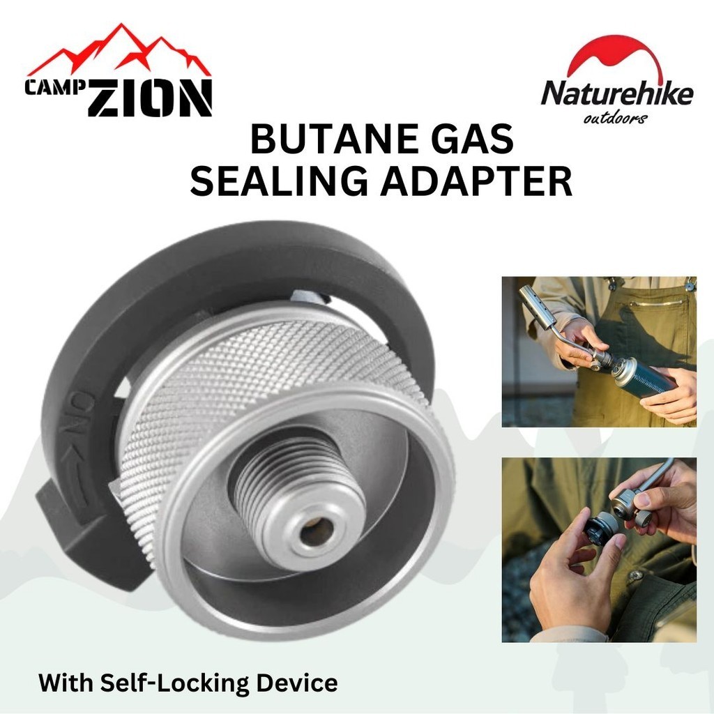 Naturehike Butane Gas Stove Adapter Screw Nozzle Type Canister Torch ...