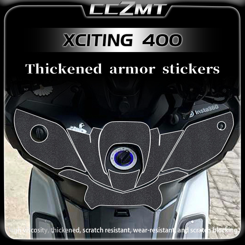 ☝For KYMCO XCITING 400 thickened armor protection anti-wear stickers ...