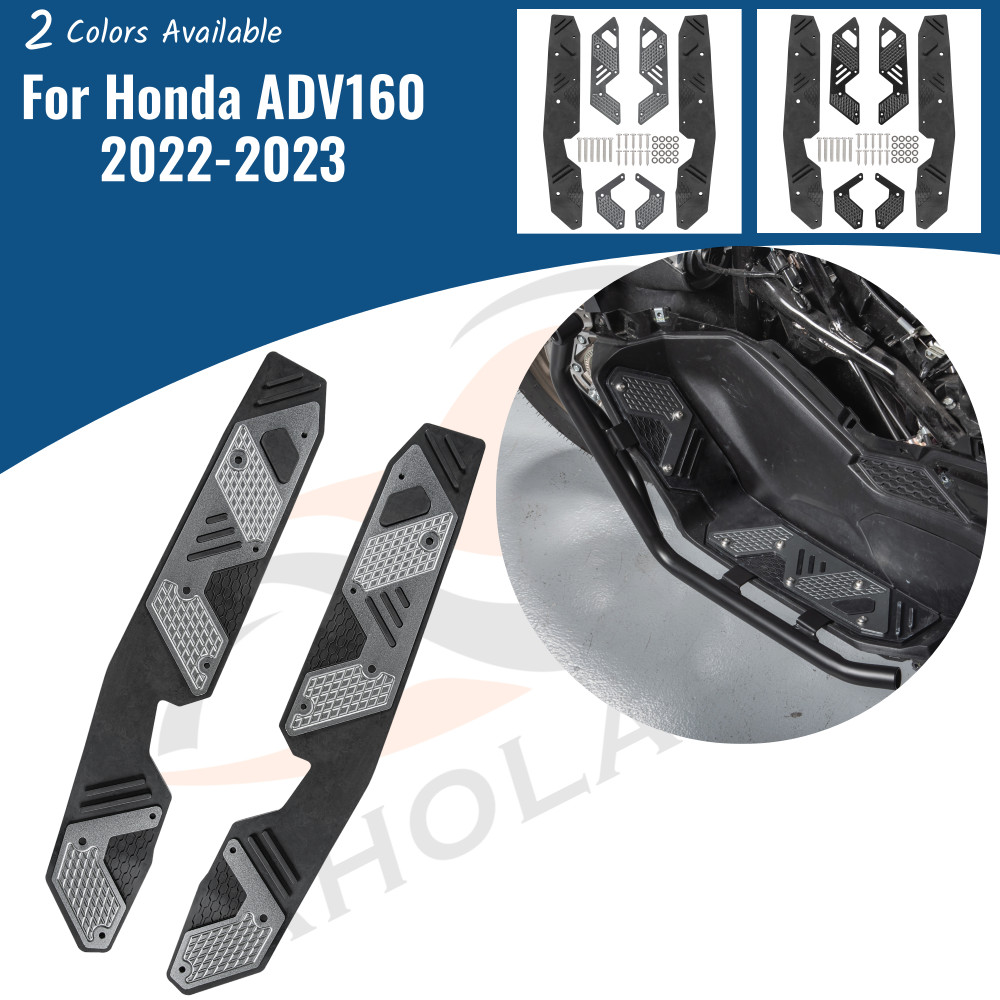 ☫For Honda ADV160 2022 2023 2024 ADV 160 Footpegs Foot Plate Motorcycle ...