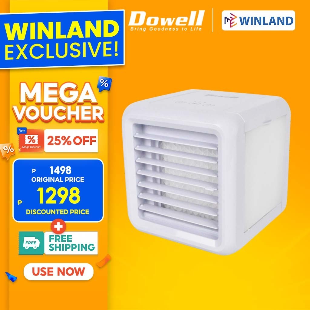 Dowell by Winland Portable & Compact Mini Air Cooler 350mL 5V / 7Watts ...