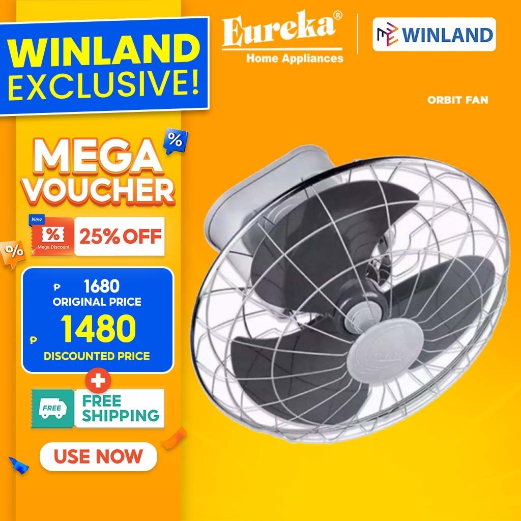 Eureka by Winland 16" Ceiling Orbit Fan | Electric Fan 60watts EOF-16 ...