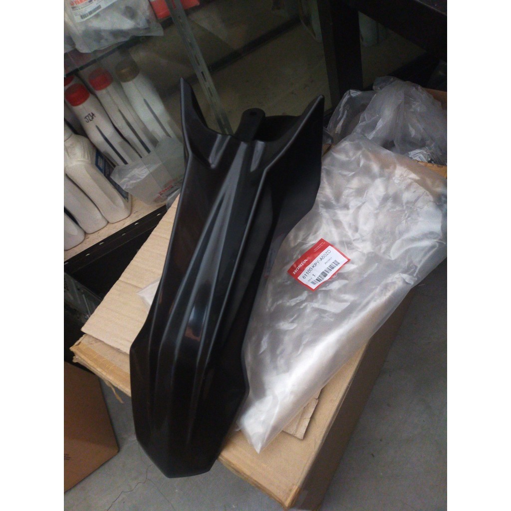 HONDA XRM 125 DS 2021 FRONT FENDER BLACK 61100-KPY-A50ZD | Shopee ...