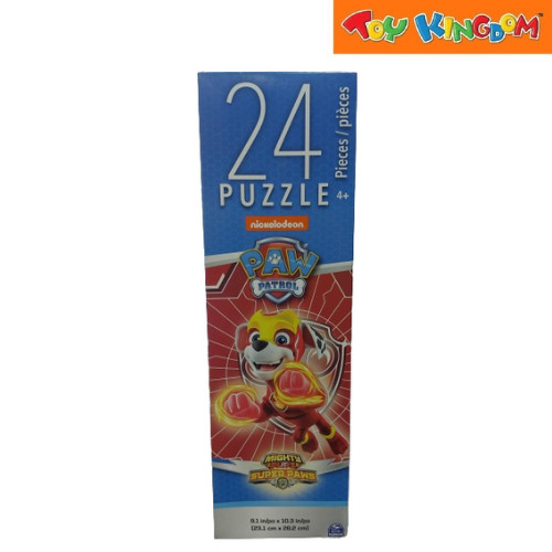 Paw Patrol Mighty Pups Super Paws Marshall 24pcs Puzzle | Shopee ...