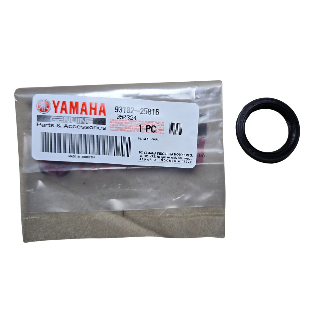 OIL SEAL PULLEY SIDE MIO i125 93102-25816 YAMAHA GENUINE | Shopee ...