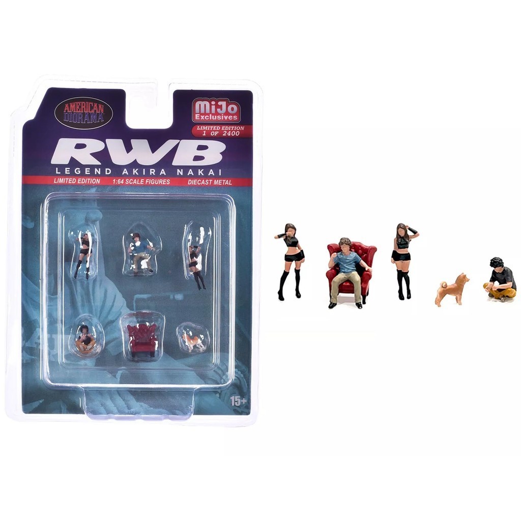 American Diorama 1/64 Figure Lauvelt Legend Akira Nakai American ...