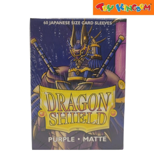 Arcane Tinmen Dragon Shield Purple Matte 60 Japanese Size Card Sleeves ...