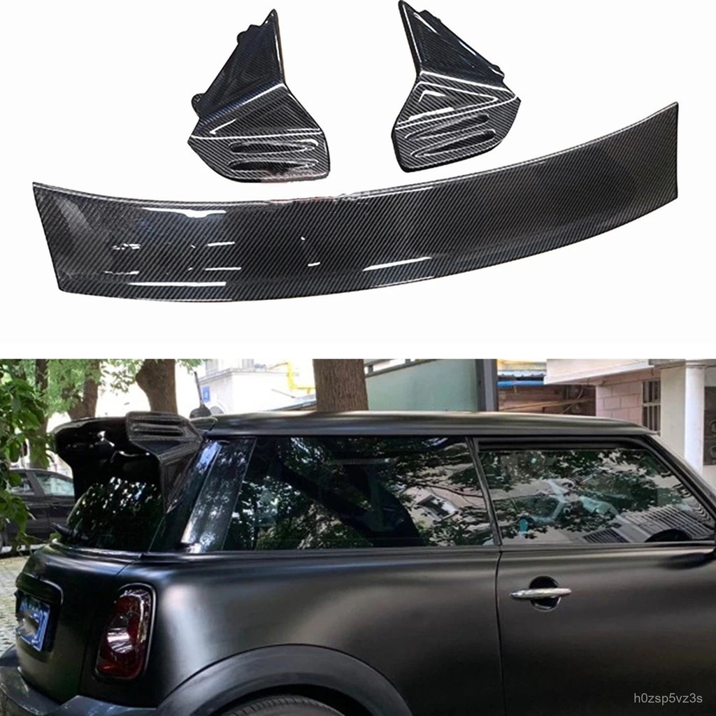 Car Rear Roof Spoiler Lip Wing Trunk Lid Window Upper Flap For Mini ...