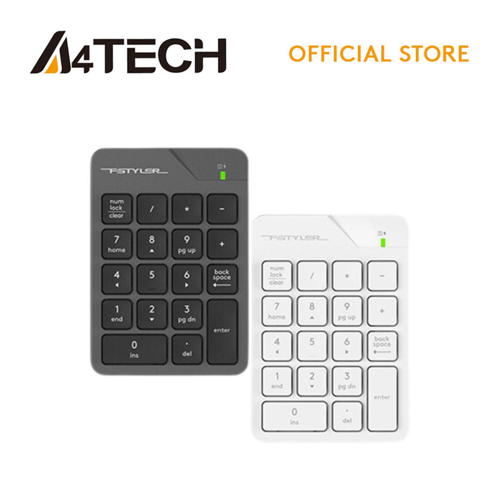 A4Tech FGK21C 2.4G Rechargeable Wireless Numeric Keypad | Shopee Philippines
