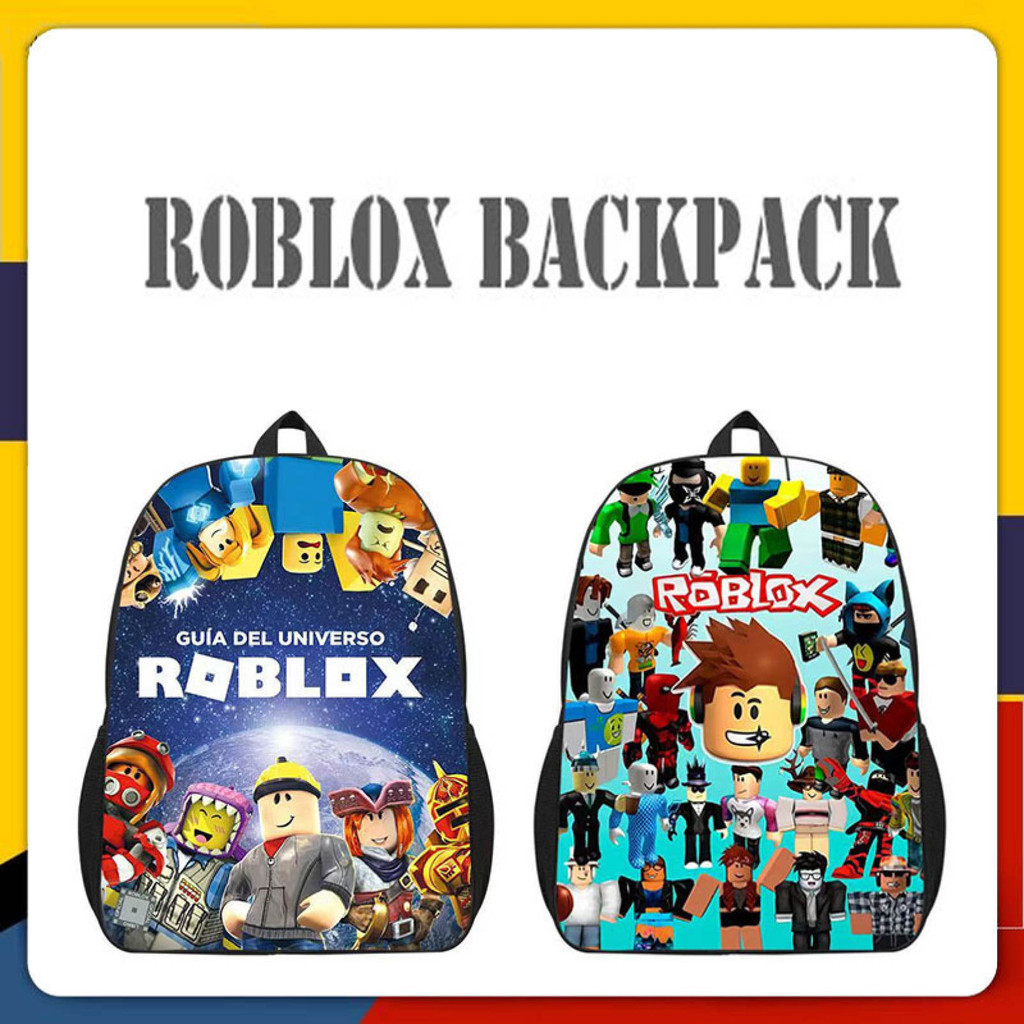 Roblox Bag For Kids Boys 6 to 12 years old Cartoon Backpack For School ...