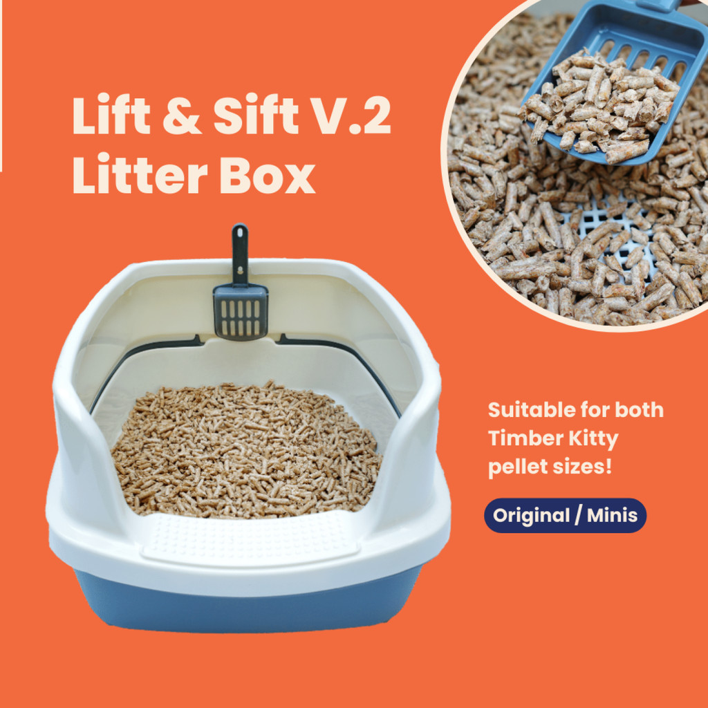 Lift & Sift V.2 Cat Litter Box (With Strainer) | Shopee Philippines