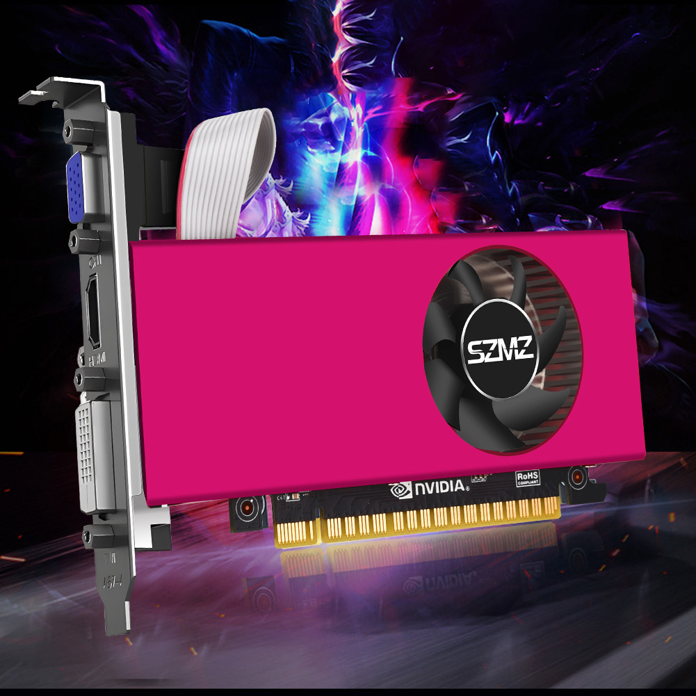 웃GT740 Graphics Card PCI-E 2.0 16X 4GB Low Profile Video Card DDR5 ...