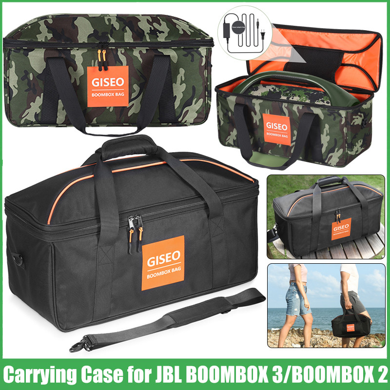 ☏Carrying Case for JBL BOOMBOX 3/BOOMBOX 2 Waterproof Bluetooth Speaker ...