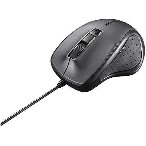 Buffalo Wired BlueLED Quiet 5-Button Mouse Black BSMBU308BK | Shopee ...