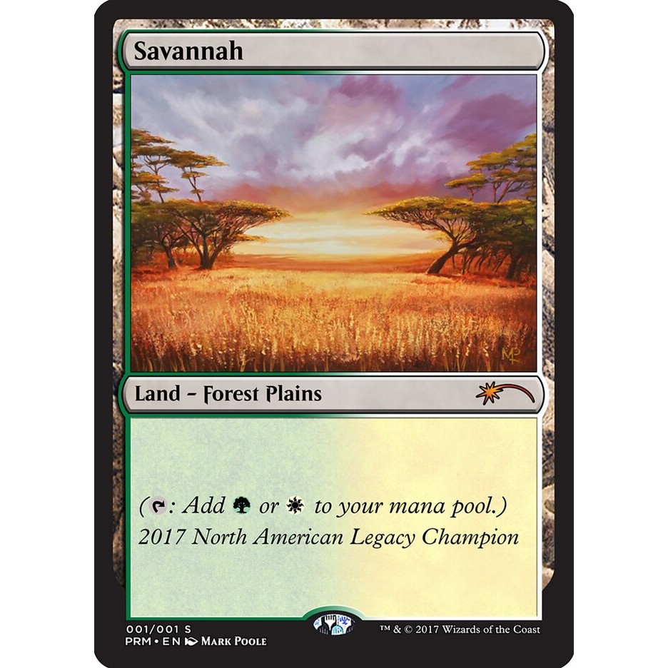 MTG Proxy Card - Savannah | Legacy Championship (OLGC) | Shopee Philippines