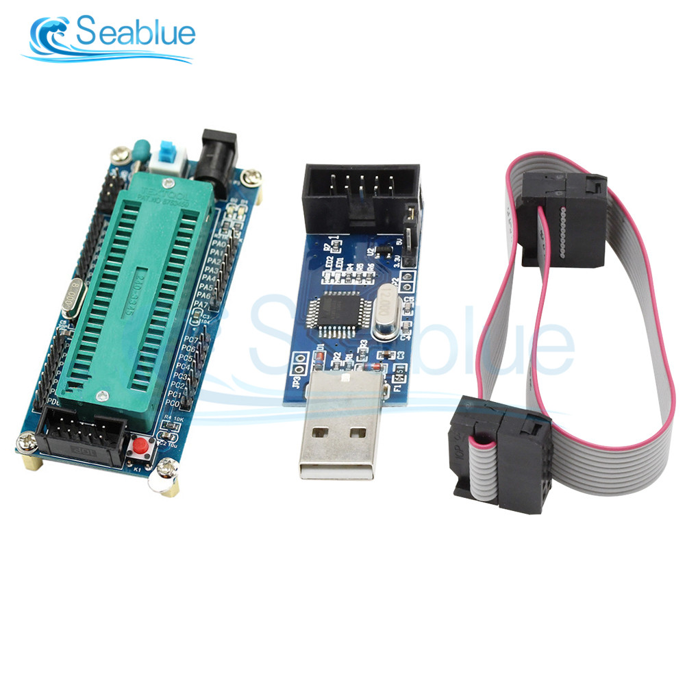 1set Atmega16 Atmega32 Isp Io Mini System Module Usbasp Usbisp Avr Programmer Usb Atmega8 Atme 0074