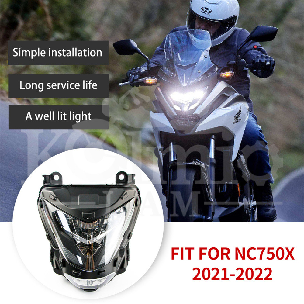 ☮For Honda NC750X NC750 2021 2022 motorcycle headlamp housing assembly ...