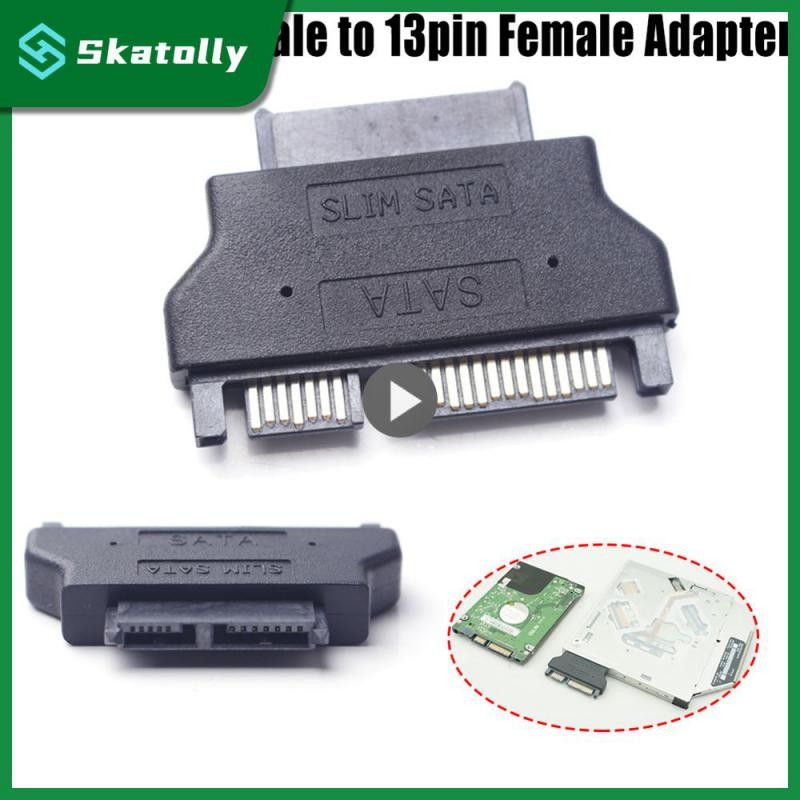 ⊰22 pin Female to 1.8\" IN Micro SATA 16 pin Male 3.3V Adapter ...