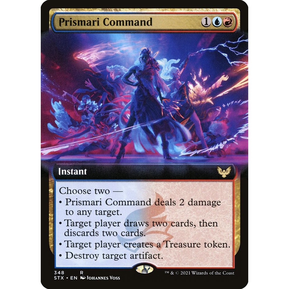 Prismari Command normal STX rare MTG Magic the Gathering 09/01 | Shopee ...