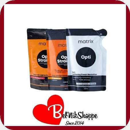 With Freebie] Matrix Opti Straight Rebonding Set (125 ml) | Shopee ...
