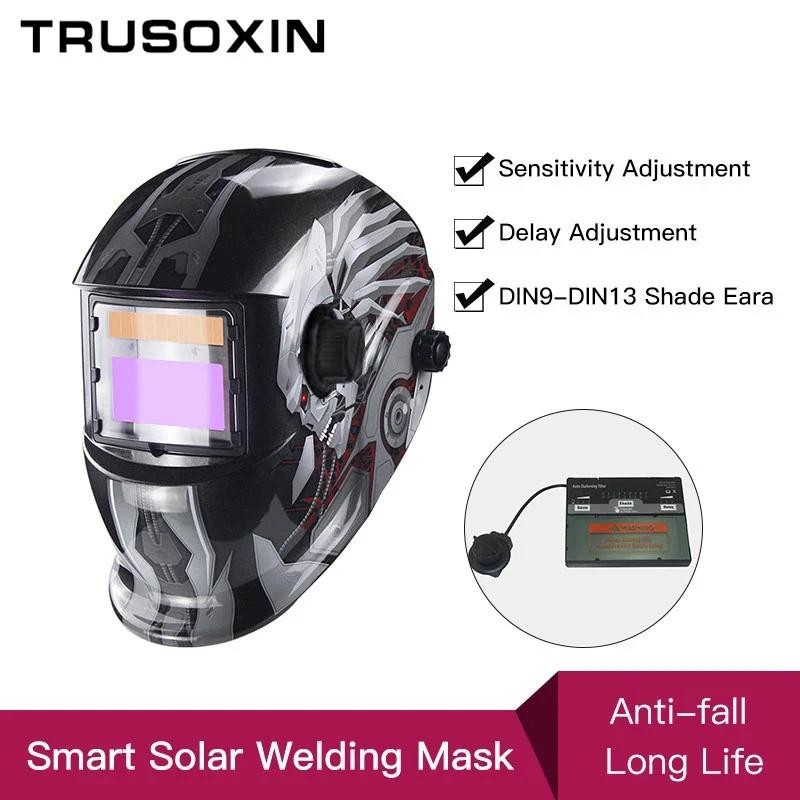 Smart solar lithium battery auto dimming TIG MIG MMA MAG True color ...