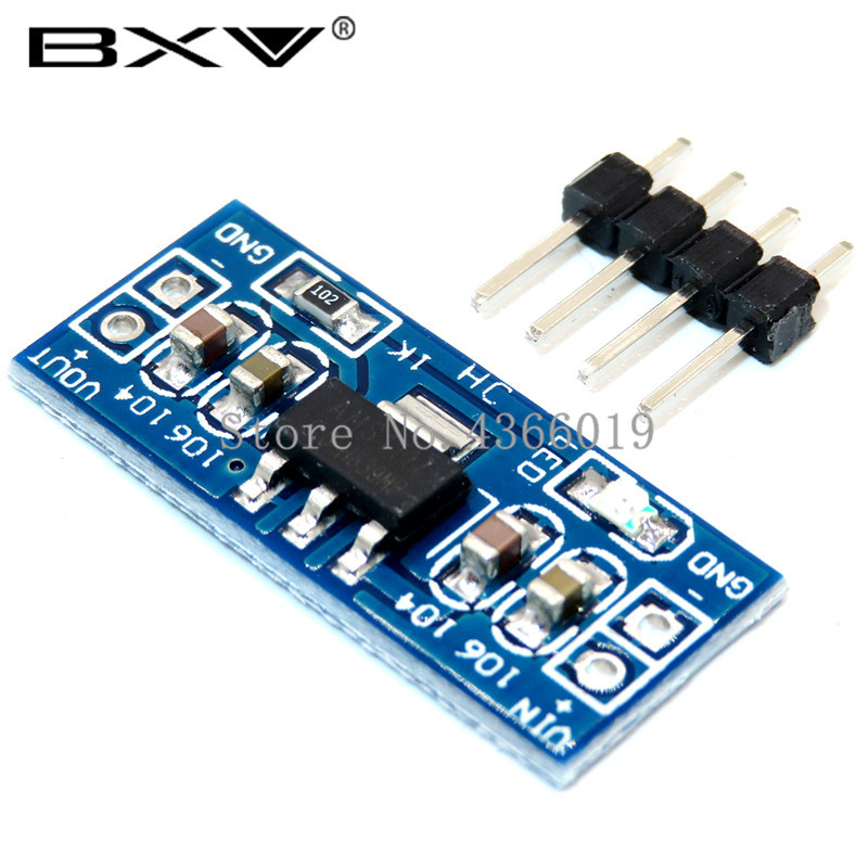 ♚100PCS AMS1117 3.3V 5V DC-DC Step-Down power supply module AMS1117-5.0V Power Buck module AMS11 ...