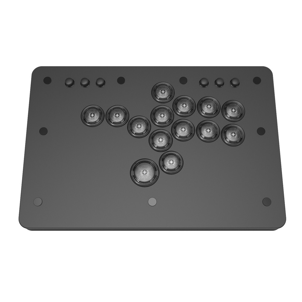 ♚Punk Workshop Mini HitBox SOCD Fighting Stick Controller Mechanical ...