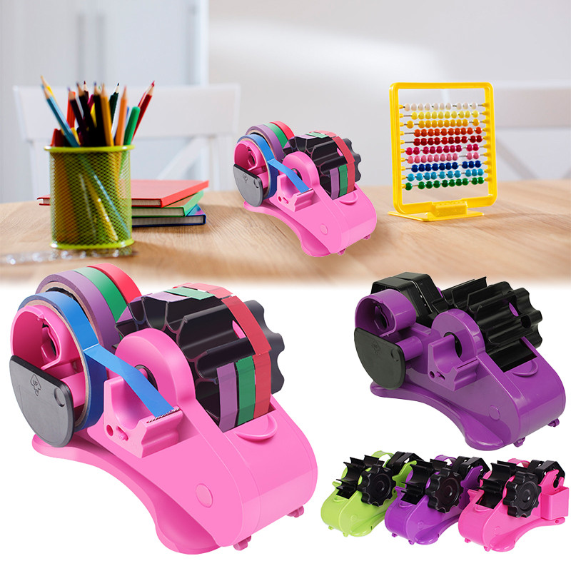 Tape Cutter Semi-Automatic Desktop Tape Dispenser With 35/46mm Fixed ...