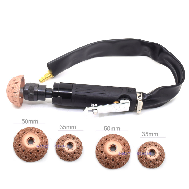 ☯Air Tire Tyre Buffer Kit Tool Low Speed Pneumatic Die Grinder Glue ...