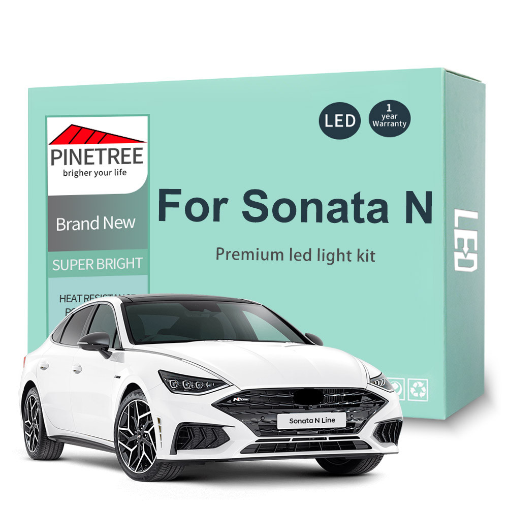 Led Interior Light Kit For Hyundai Sonata N 2021 2022 2023 + Led Bulbs ...