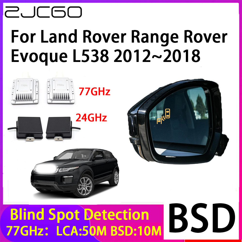 ☬ZJCGO Car Blind Spot Detection BSD Mirror Rear Radar Detection System ...