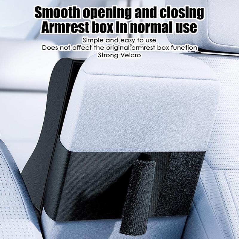 ~Car Center Console Cushion Pad Vehicle Armrest Elbow Pad Artificial ...