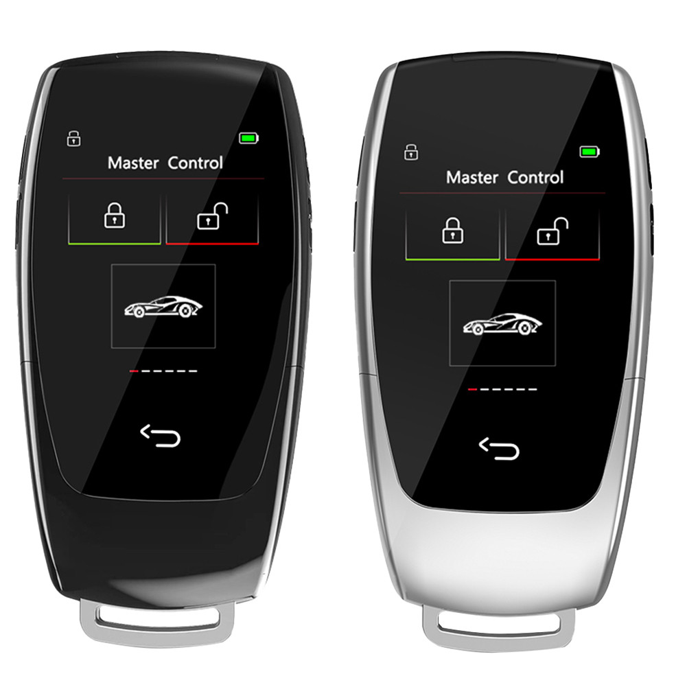 ⋚CF799 Universal Remote Smart Car Key LCD Screen with On-BD Keyless ...