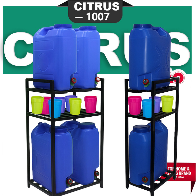 CITRUS-1007 Water rack steel water gallon rack three tier water ...