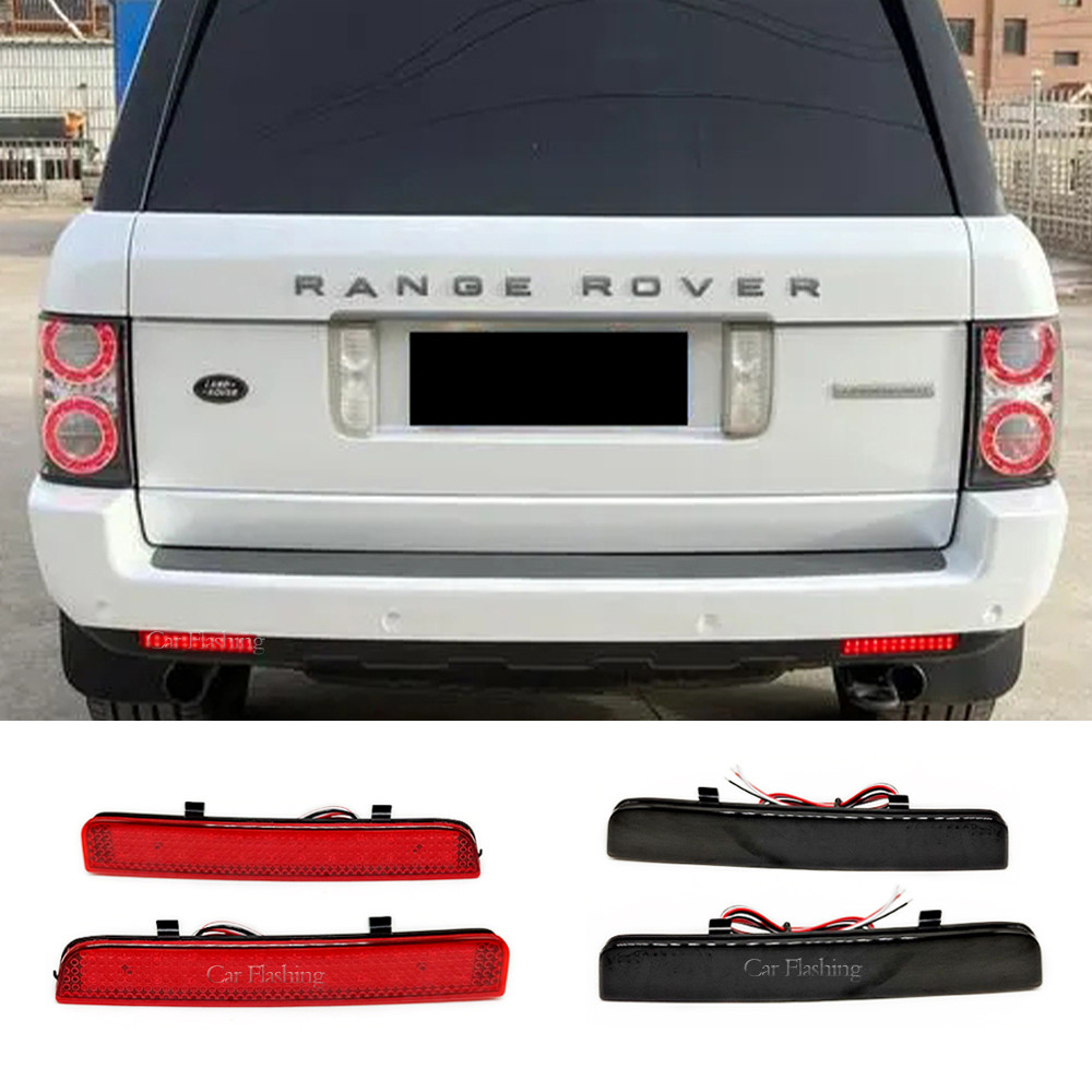 ☀Car LED Rear Bumper Reflector Light Driving Brake Fog Lamp For Land ...