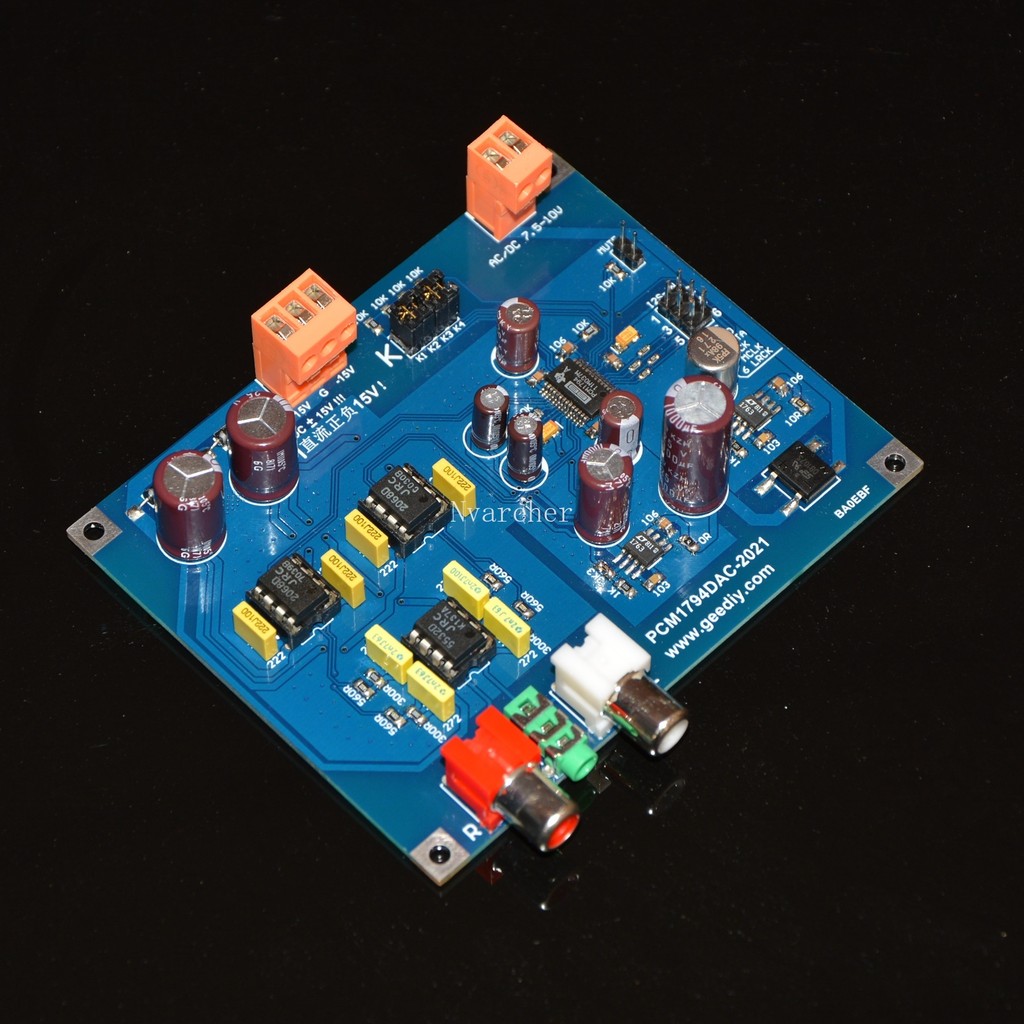 PCM1794 DAC decoder I2S input 24bit 192Khz Support MONO parallel mode n ...