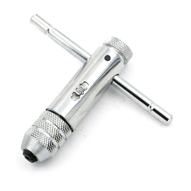 Adjustable Ratchet Hand Tap Wrench Hand Tapping Fittings Tap Wrench M3 ...