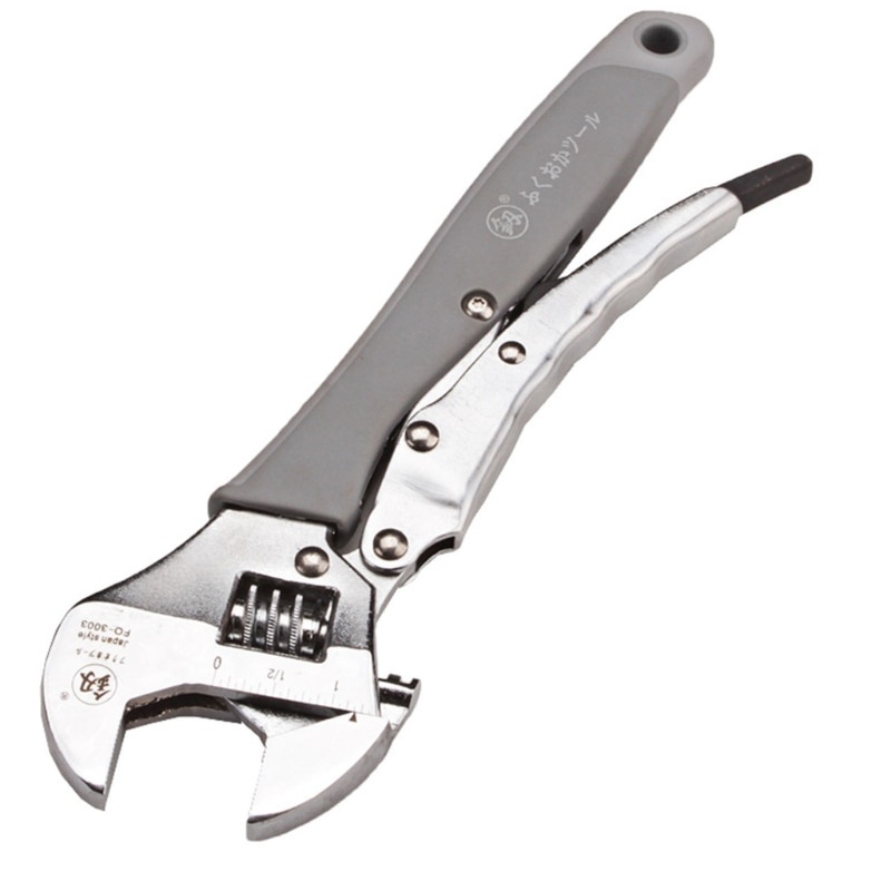 Adjustable Wrench Universal Spanner Carbon Steel Mechanical Workshop ...