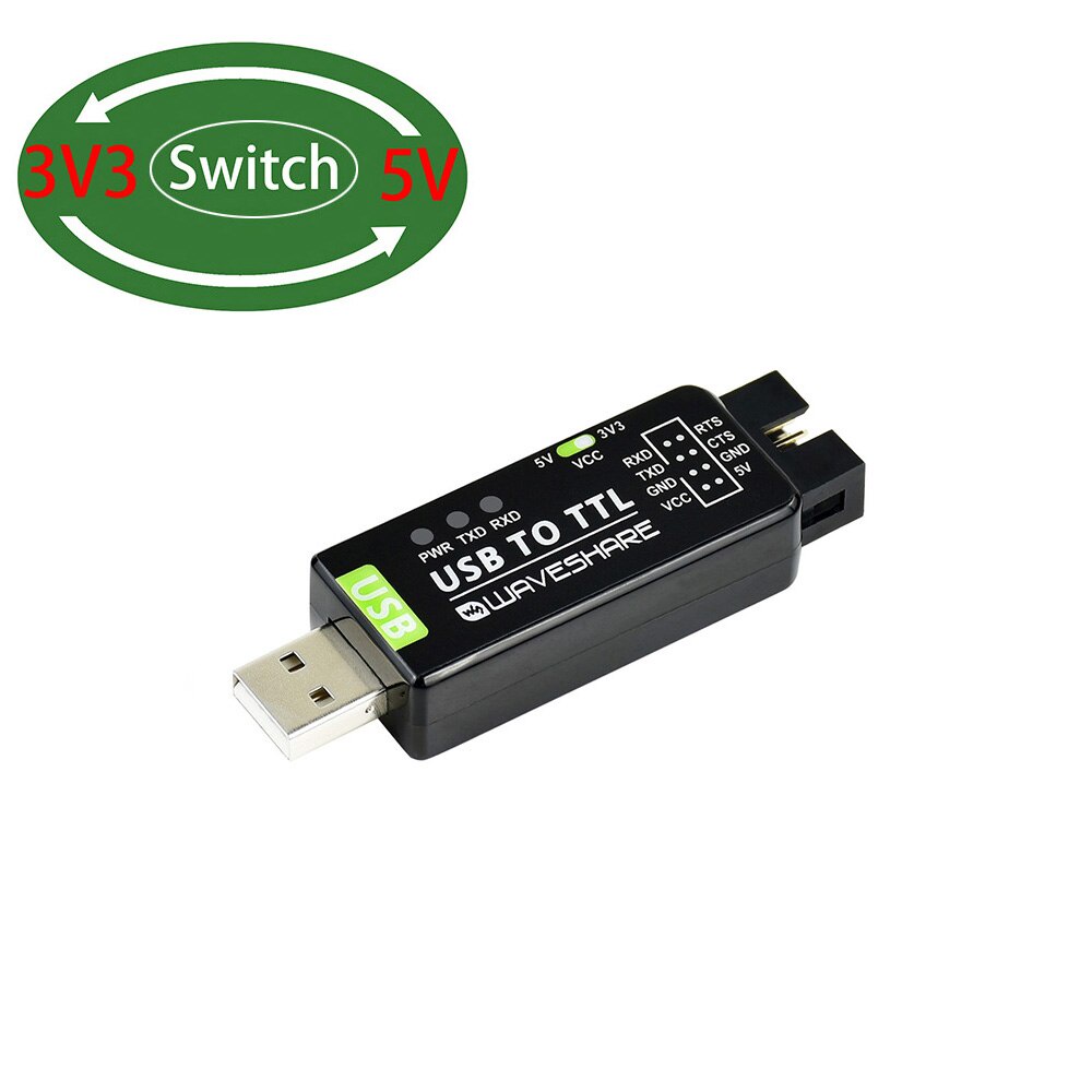 FT232 USB TTL UART 3.3V 5V Switches Interface Adapter Converter Modbus Communication Board ...