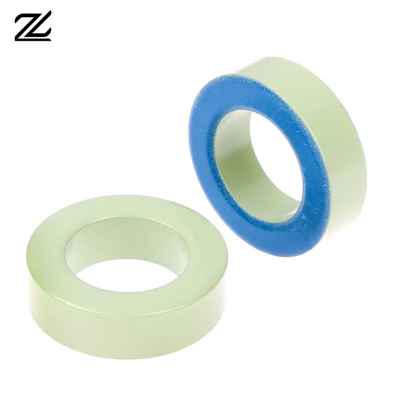 5Pcs 36*22.4*10.5mm T141-52 Iron Ferrite Toroid Cores Blue Green Ring ...