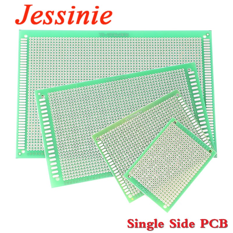 5x7 7x9 9x15 12x15 cm Single Side Prototype PCB Breadboard 2.54MM ...