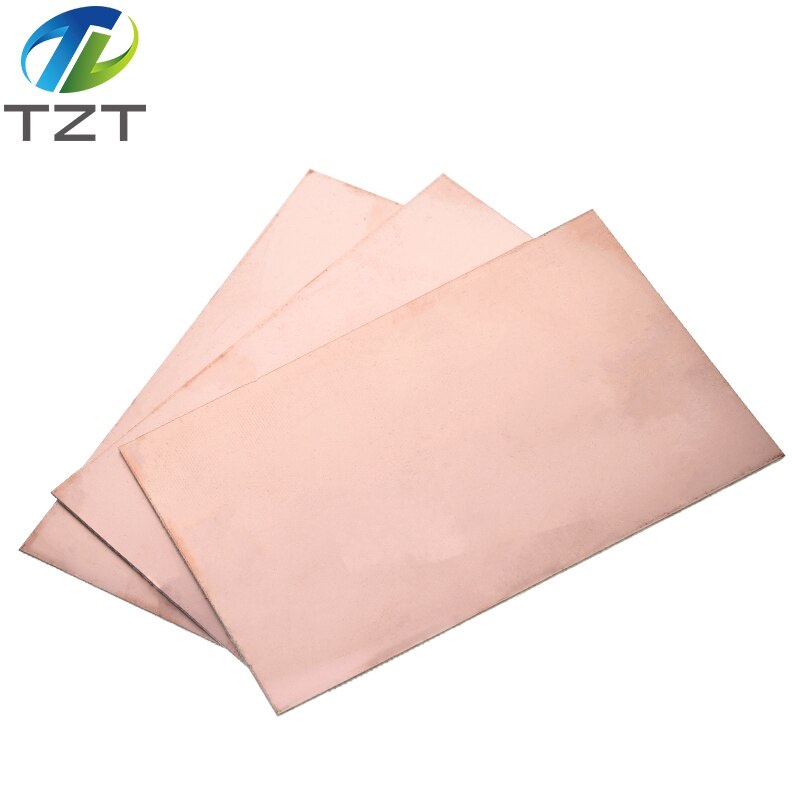 TZT Fr4 Pcb Single Side Copper Clad Plate Diy Pcb Kit Laminate Circuit ...