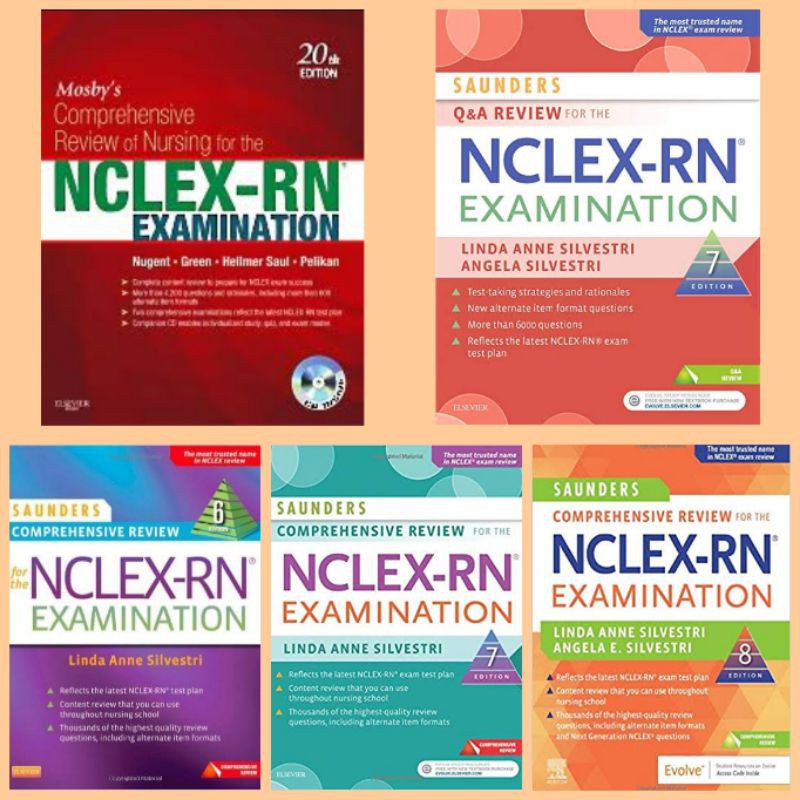 NURSING BOOKS ( NCLEX-RN) | Shopee Philippines
