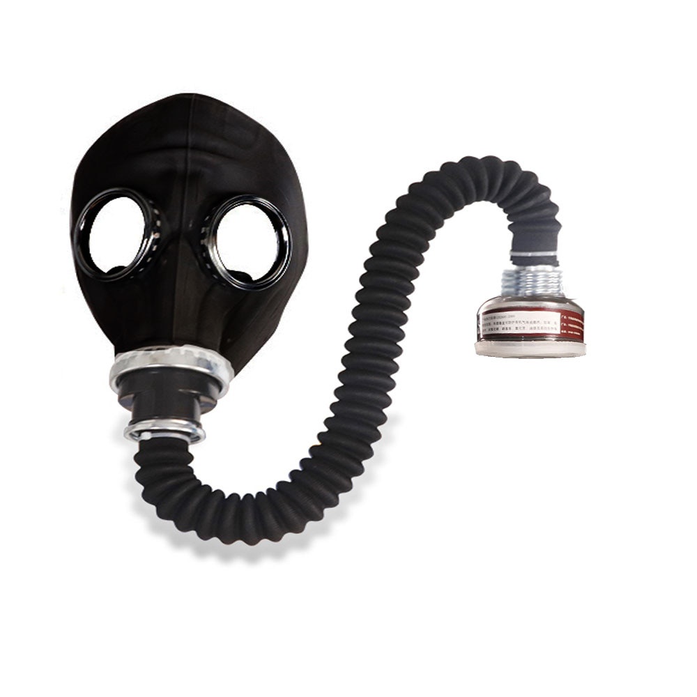 Gas Mask Fetish Latex Rubber Mask Hood Breath Control Conquer Choking ...